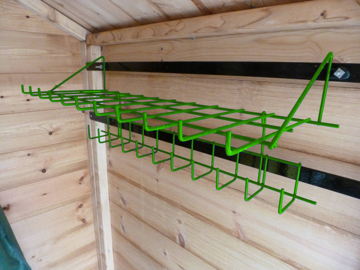 Speed Shelf Tool Rack and Shelf (Green) – Metalcraft
