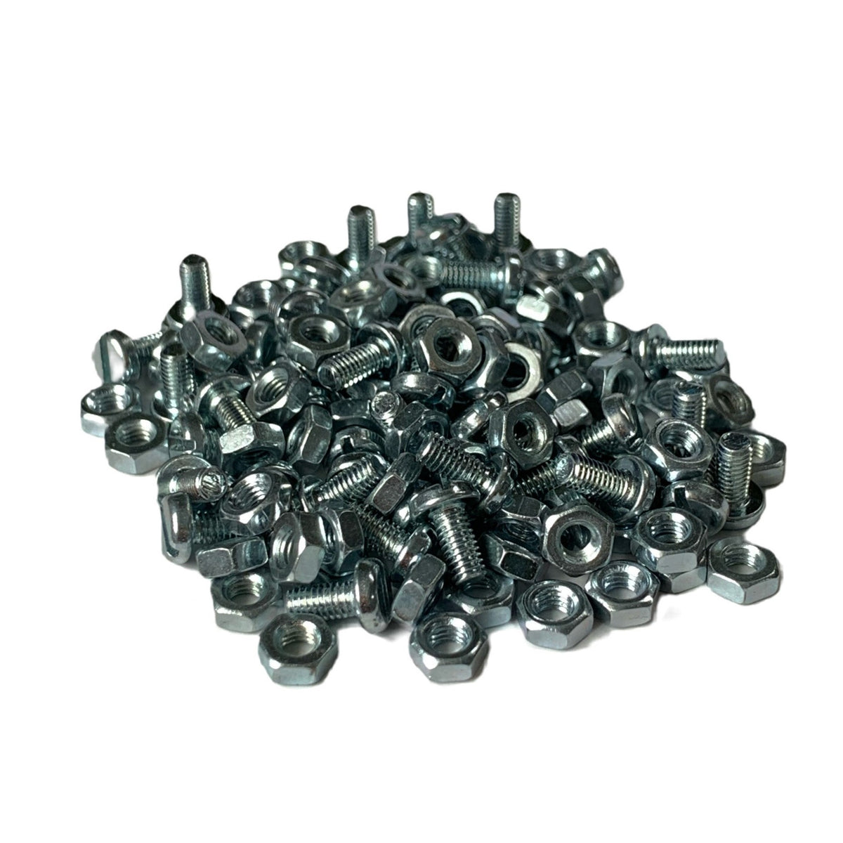 Miniature Nuts and Bolts - MC058L Pack of 3mm dia x 6mm long Nuts and ...