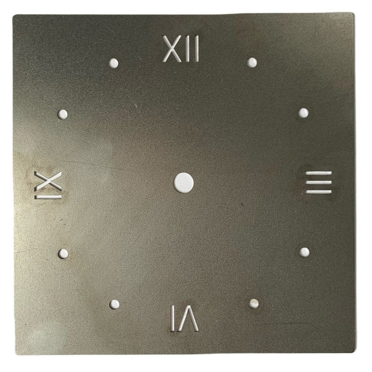 Wall Clock Making Kit - MC1404 Roman Square Clock Face – Metalcraft