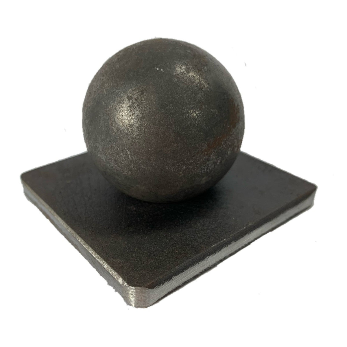 Metal Post Tops -MCWR301 A Small Hollow Sphere on a Square Base ...